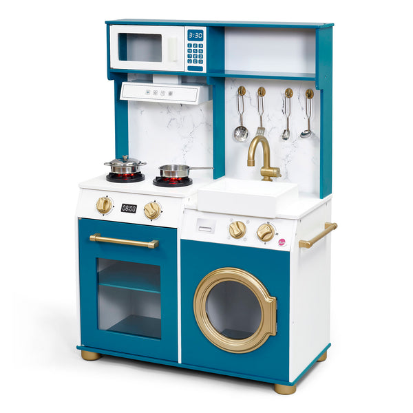 Bakehouse Traditional Wooden Kitchen with Fridge by Plum Play– Kids ...