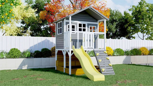 Caboodle Shack Cubby with Mud Kitchen by Kidzshack– Kids Toys Warehouse