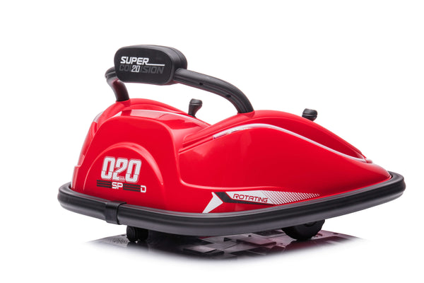 12V Kids Indoor Electric Bumper Car - Red– Kids Toys Warehouse